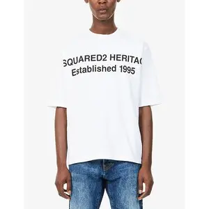 Dsquared2 Heritage Oversized Cotton T-shirt - White