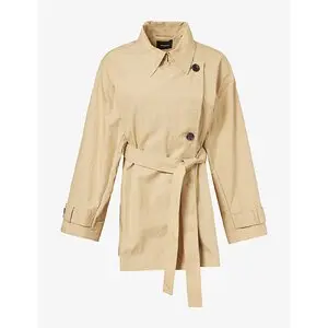Theory Relaxed Woven Trench Coat
