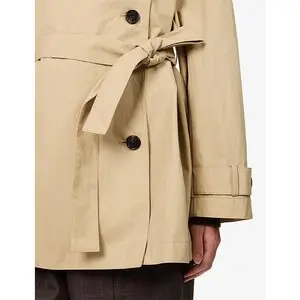 Theory Relaxed Woven Trench Coat