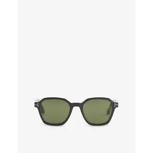 TOM FORD Ft1297 Horn Sunglasses - Black