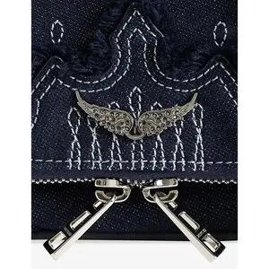 Zadig&Voltaire Rock Mini Denim Shoulder Bag