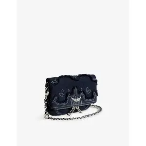 Zadig&Voltaire Rock Mini Denim Shoulder Bag