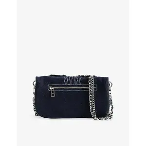 Zadig&Voltaire Rock Mini Denim Shoulder Bag