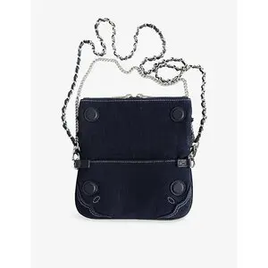 Zadig&Voltaire Rock Mini Denim Shoulder Bag