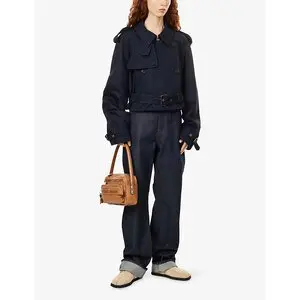 JW Anderson Cropped Cotton Trench Coat