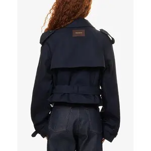 JW Anderson Cropped Cotton Trench Coat