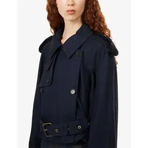 JW Anderson Cropped Cotton Trench Coat