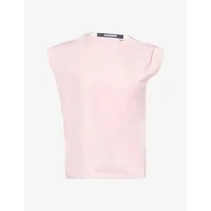 Jacquemus La Haut Drap Sleeveless Top - Light Pink