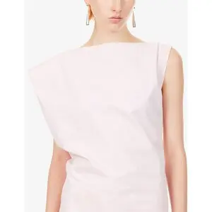 Jacquemus La Haut Drap Sleeveless Top - Light Pink
