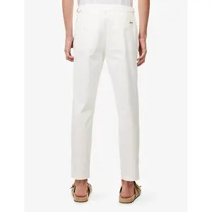 BELIER Monaco Mid-rise Cotton-blend Chino Trousers