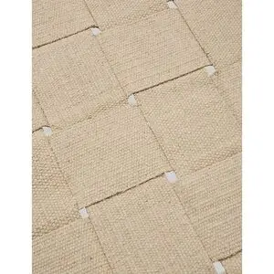 FERM LIVING Foundation Wool And Cotton Runner 80cm X 200cm