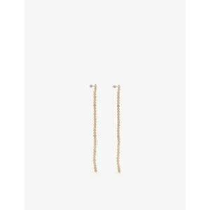 ANNIKA INEZ Sterling Silver Beaded Drop Earrings