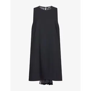 ROTATE BY BIRGER CHRISTENSEN Sleeveless Embellished Mini Dress - Black
