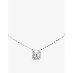Messika 18ct Gold And Diamond Pendant Necklace - White