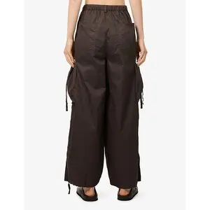 DEIJI STUDIOS Relaxed Wide-leg Cotton Trousers