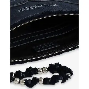 Zadig&Voltaire Angel Western Denim Pouch