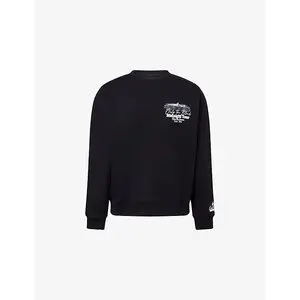 ONLY THE BLIND Midnight Tour Printed Cotton-jersey Sweatshirt