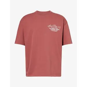 Amiri Dreamers Chain Stitch Logo-print Cotton T-shirt