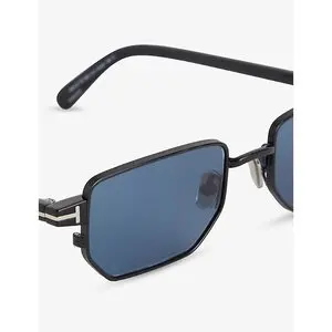 TOM FORD Ft1360 Liam Metal Octagon Frame Sunglasses - Black