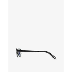 TOM FORD Ft1360 Liam Metal Octagon Frame Sunglasses - Black