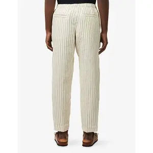 Orlebar Brown Alex Striped Linen Trousers
