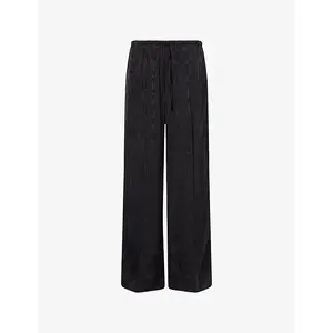 Dries Van Noten Puvis Straight-leg Woven Trousers - Black