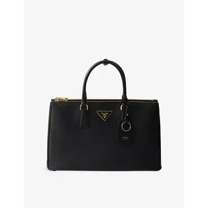 Prada Galleria Saffiano Leather Bag - Black
