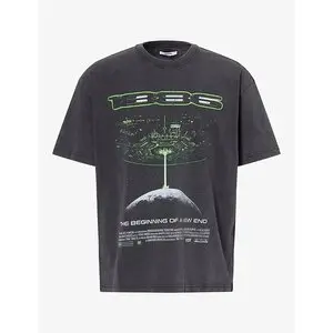 1886 G.zilla Graphic-print Cotton T-shirt - Black
