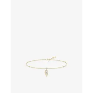 Messika Messika Diamond And Gold Anklet Yellow
