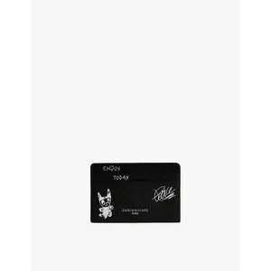 Zadig&Voltaire Zv Arty Pass Leather Cardholder