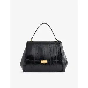 NEOUS Thala Leather Top-handle Bag - Black