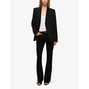 Zadig&Voltaire Vanille Rhinestone Embellished Blazer