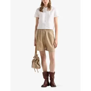 Prada Washed Re-nylon Shorts