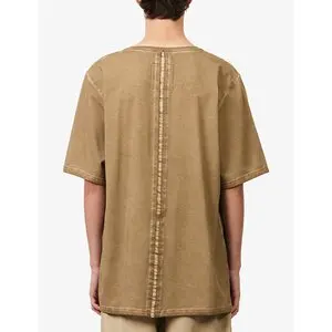 UMA WANG Seam-detail Relaxed-fit Stretch-cotton T-shirt