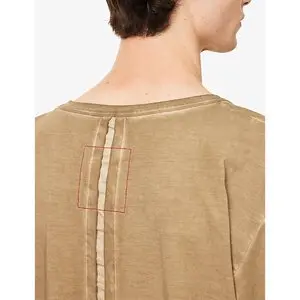 UMA WANG Seam-detail Relaxed-fit Stretch-cotton T-shirt