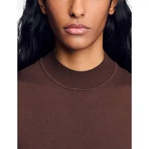 Sandro Sleeveless Cropped Jumper