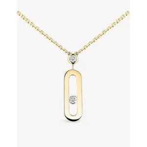 Messika 18ct Gold Diamond Pendant Necklace