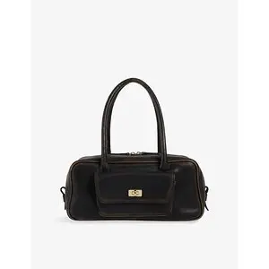 Sandro Ezmehralda Suede Shoulder Bag - Brown