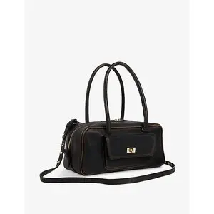 Sandro Ezmehralda Suede Shoulder Bag