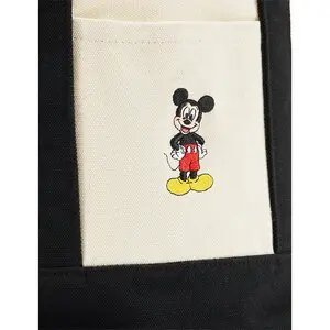 THE DISNEY STORE AT SELFRIDGES Mickey Mouse Embroidered Canvas Tote Bag