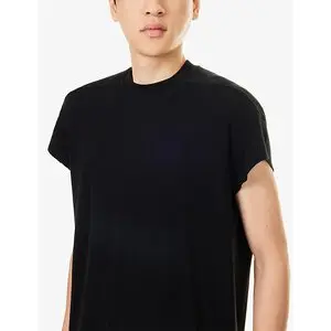 Rick Owens Cap-sleeve Jumbo Cotton T-shirt