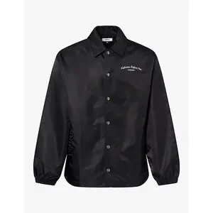 1886 Eighteen Eighty Six Logo Print Coach Nylon Jacket