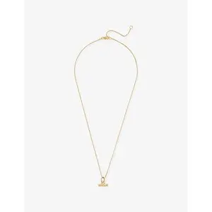 RACHEL JACKSON Mini Twisted T-bar Sterling Silver Necklace