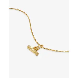 RACHEL JACKSON Mini Twisted T-bar Sterling Silver Necklace