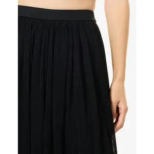 CFCL Hypha Lucent Glitter Flared-leg Knitted Trousers