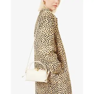 VERAFIED Café Mini Leather Shoulder Bag