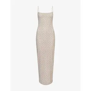 Monday Swimwear Provence Printed Stretch-woven Maxi Dress