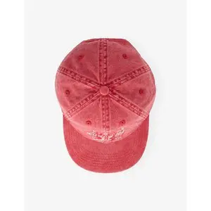 PALMES Western Logo Embroidered Cotton Cap