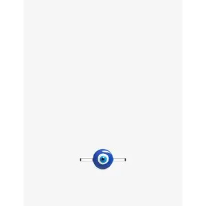 POUBEL Evil Eye Whoop® 925 Sterling Silver And Enamel Charm - Blue
