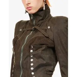 DILARA FINDIKOGLU Waxed-cotton Jacket